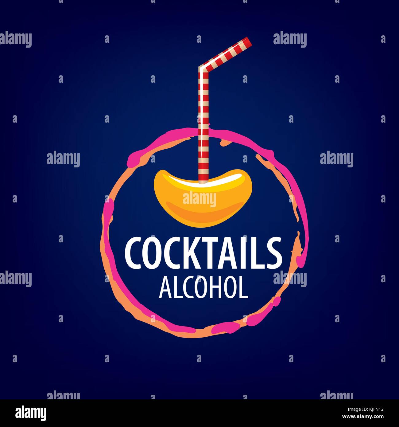 alcoholic cocktails logo Stock Vector Image & Art - Alamy