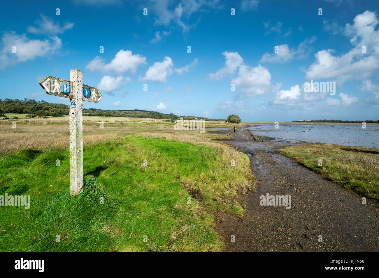 Dulas Bay or Traeth Dulas near City Dulas on Anglesey North Wales Stock ...