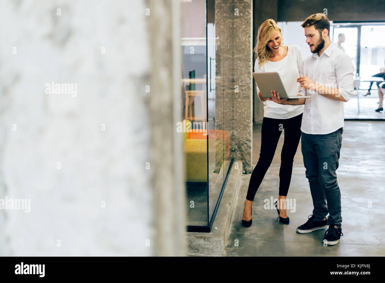 Adult coworkers hi-res stock photography and images - Alamy