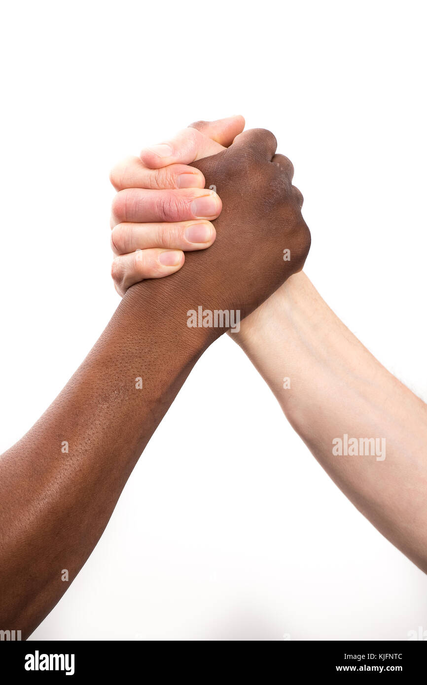 Gripping Hands High Resolution Stock Photography and Images - Alamy
