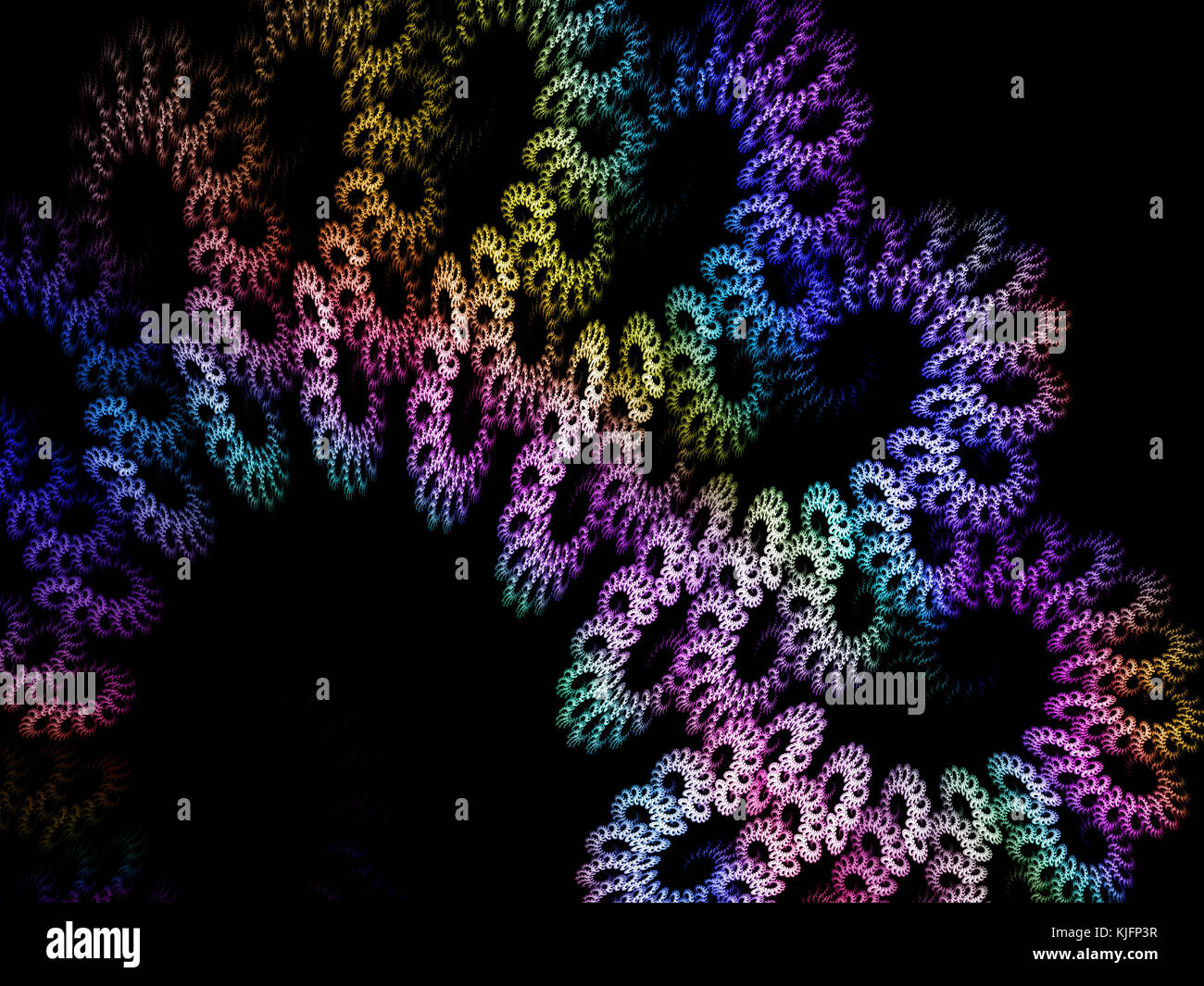 Rainbow Fractal High Resolution Stock Photography and Images - Alamy