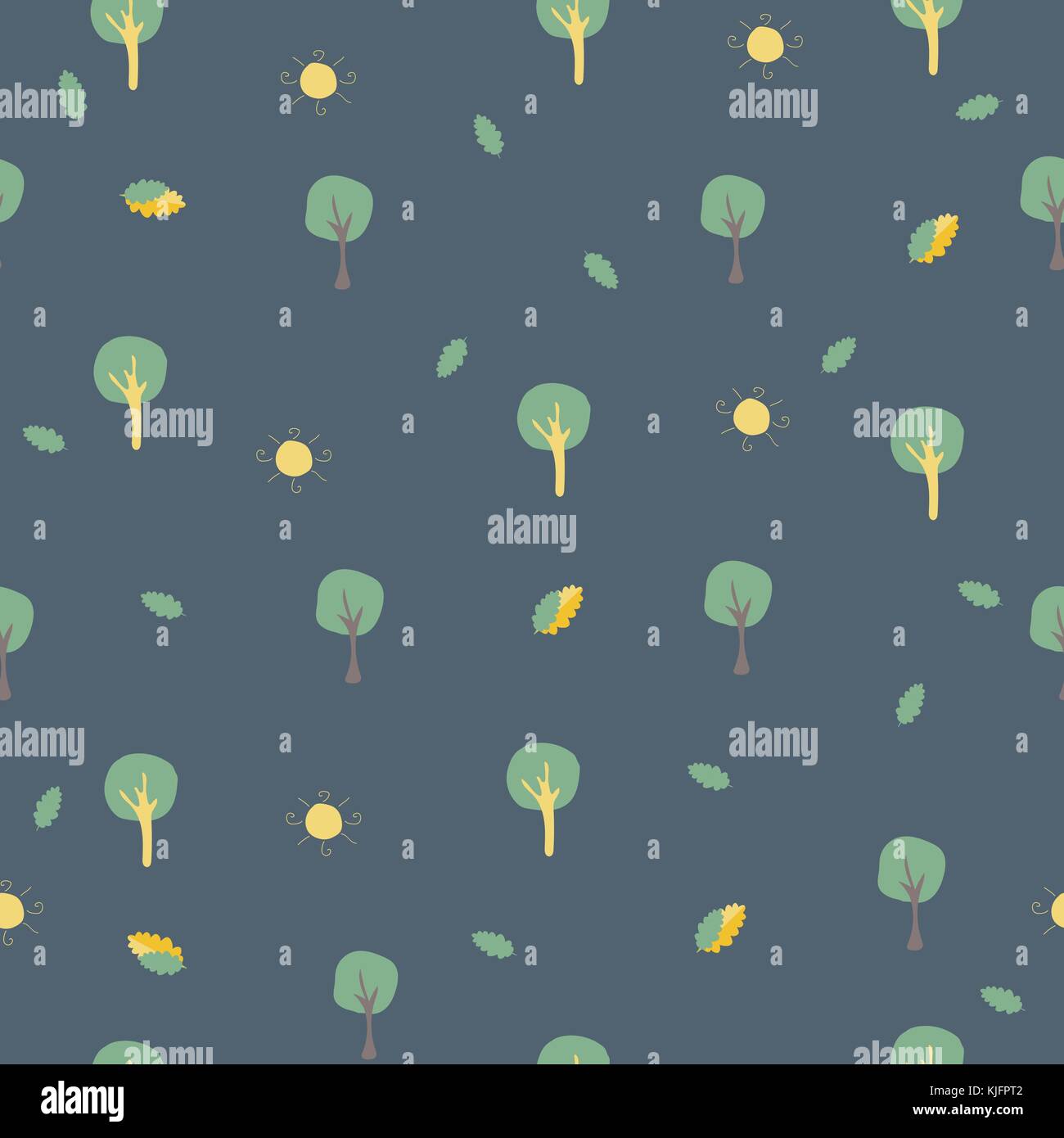 Fairy tale woods illustration Stock Vector Images - Alamy