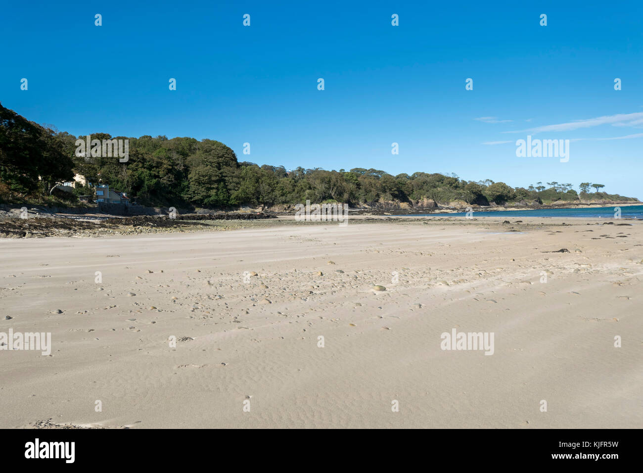 Portobello beach at Dulas Bay or Traeth Dulas near City Dulas on ...