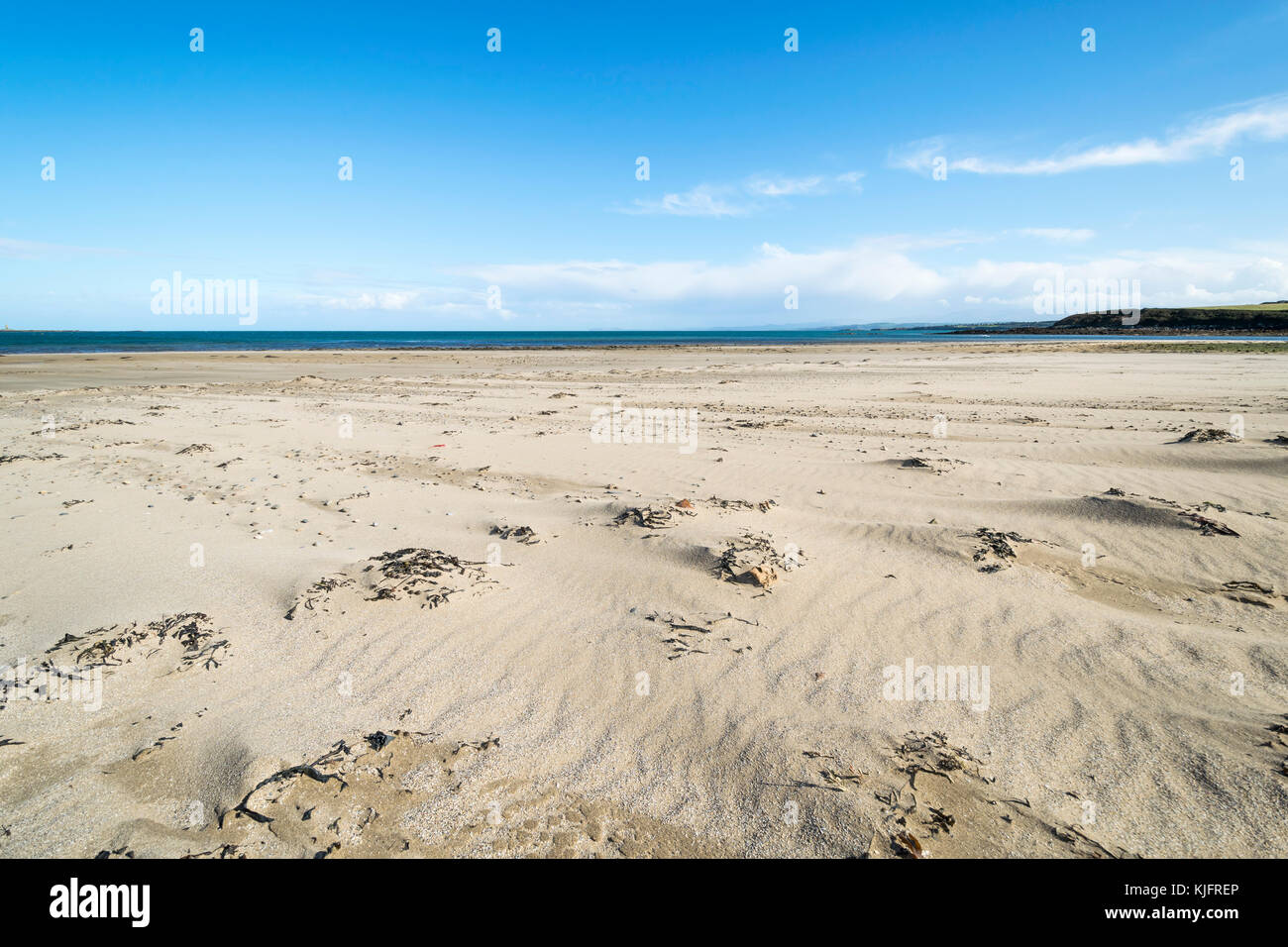 Dulas Bay or Traeth Dulas near City Dulas on Anglesey North Wales Stock ...
