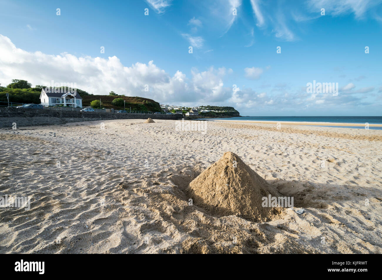 Benllech Sand on Anglesey North Wales Stock Photo - Alamy