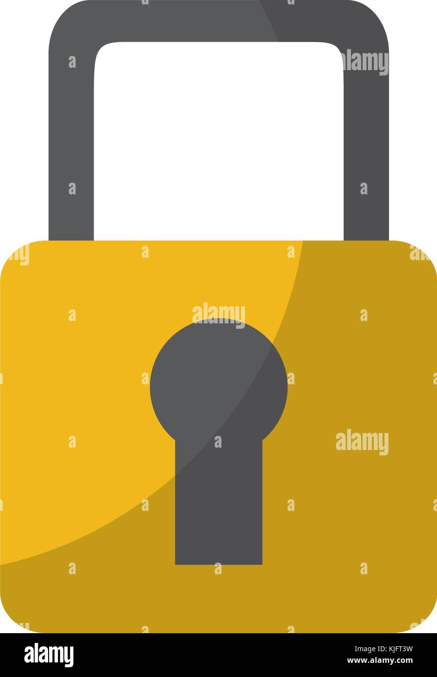 security padlock lock access protection icon Stock Vector Image & Art ...