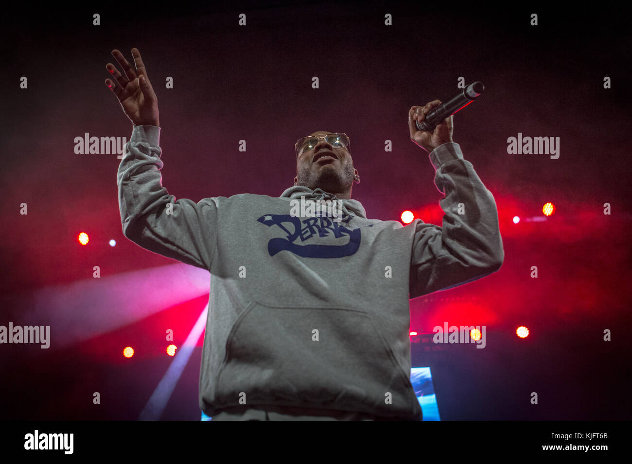 Denmark, Copenhagen - October 30, 2017. The American rapper, singer and ...