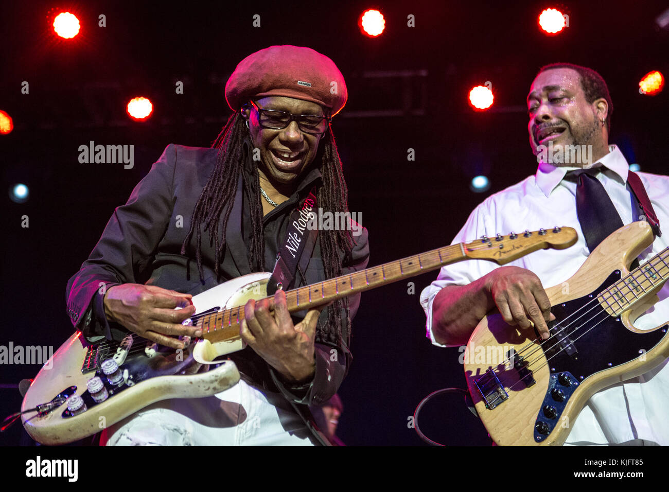 Denmark, Copenhagen - June 09, 2017. The American disco band Chic ...