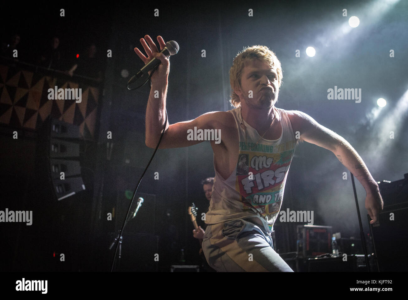 Denmark, Copenhagen - October 29, 2017. The American hardcore punk band ...
