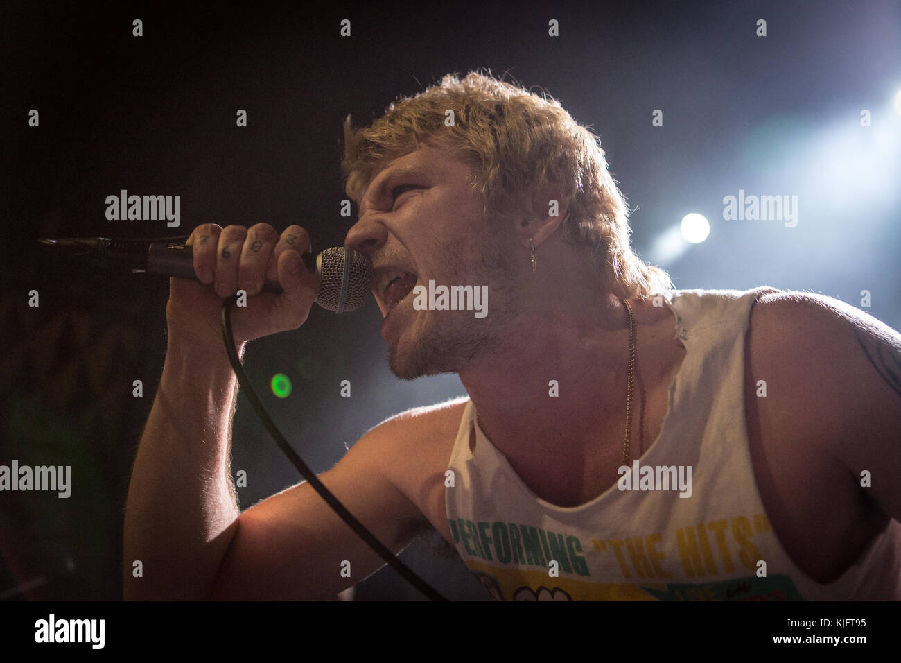 Denmark, Copenhagen - October 29, 2017. The American hardcore punk band ...