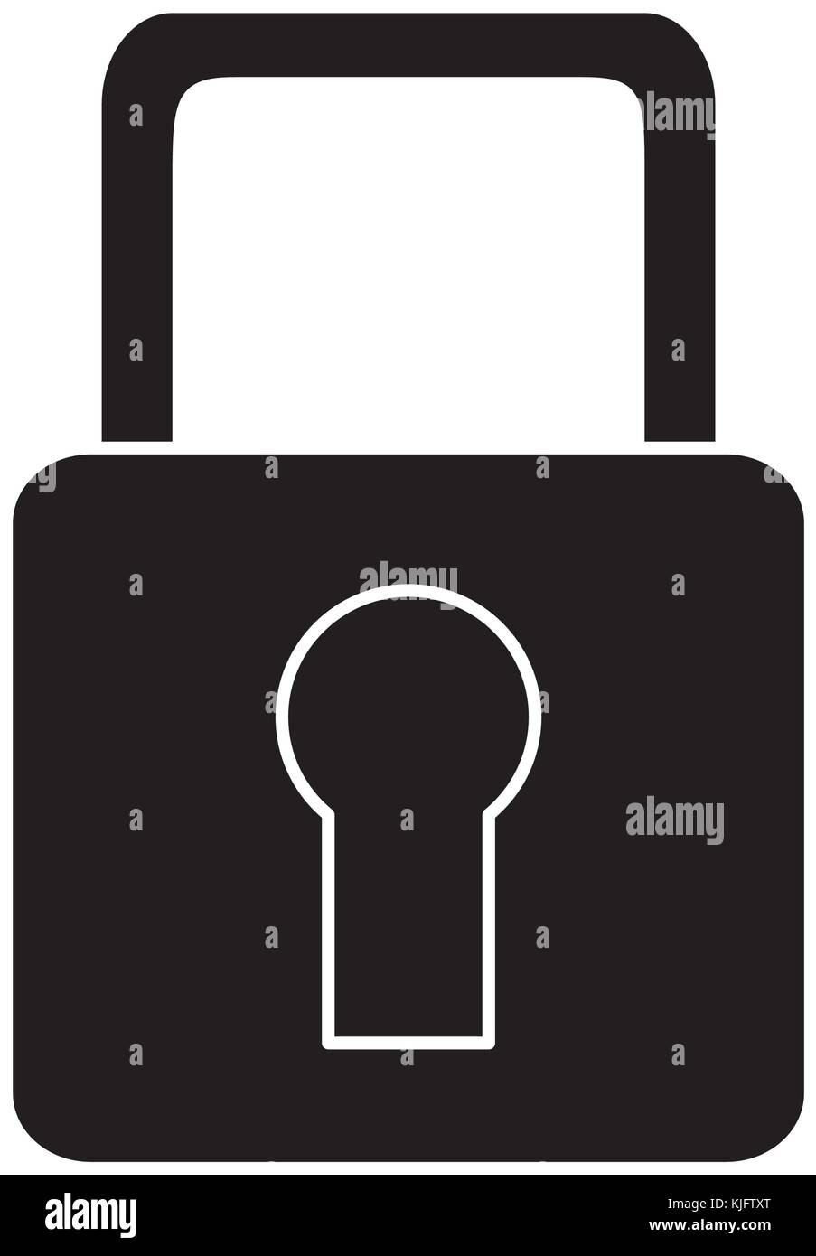 safety lock icon image Stock Vector Image & Art - Alamy