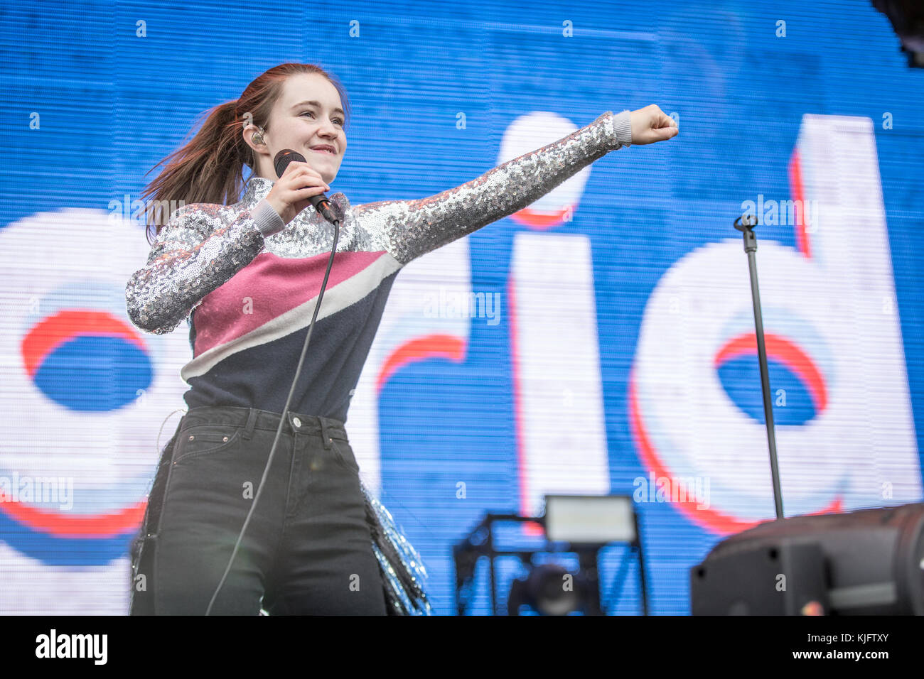 Denmark, Roskilde – June 29, 2017. The Norwegian singer and songwriter ...