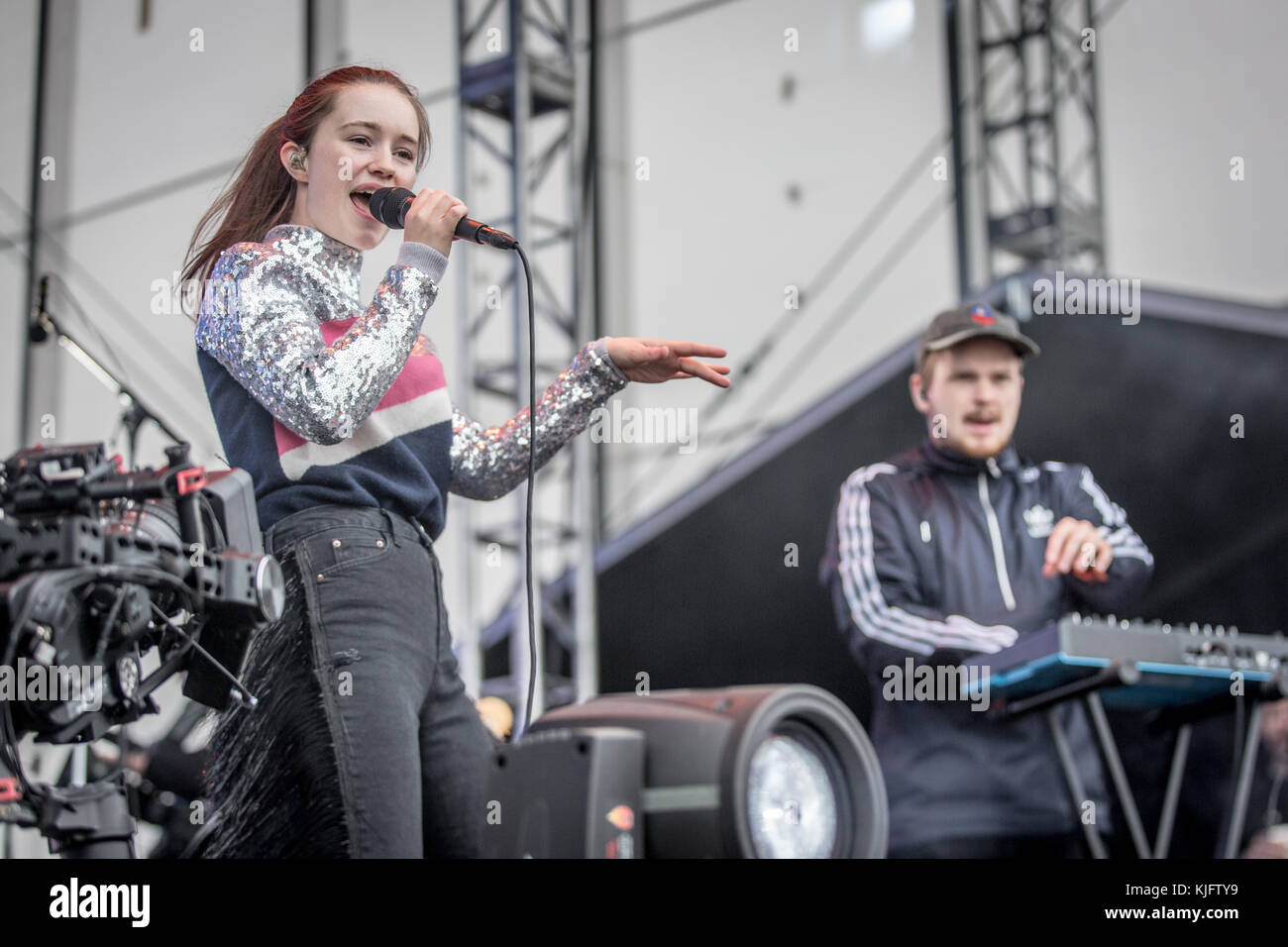 Denmark, Roskilde – June 29, 2017. The Norwegian singer and songwriter ...