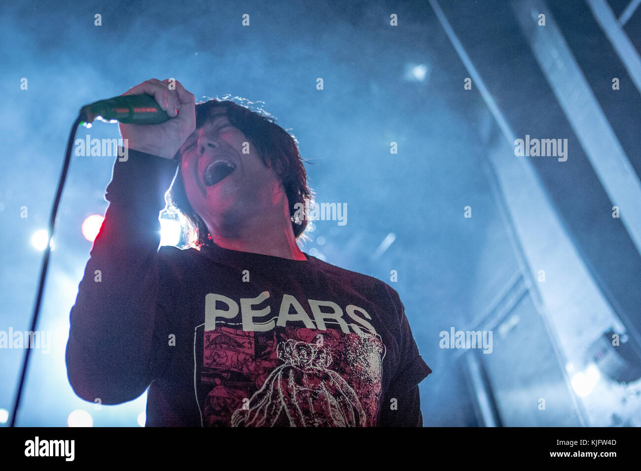 Denmark, Copenhagen - October 29, 2017. The American rock band Sleeping ...