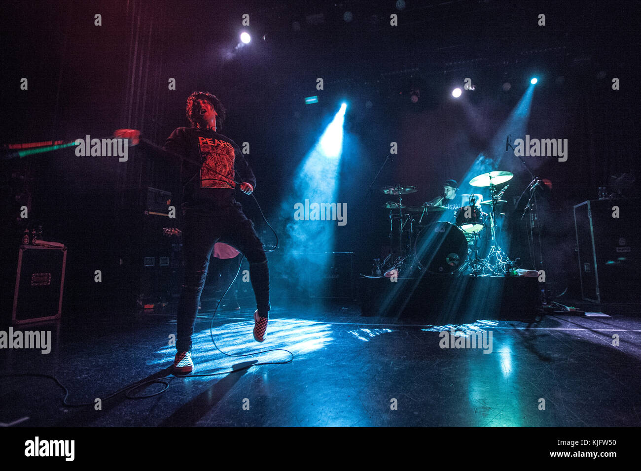 Denmark, Copenhagen - October 29, 2017. The American rock band Sleeping ...