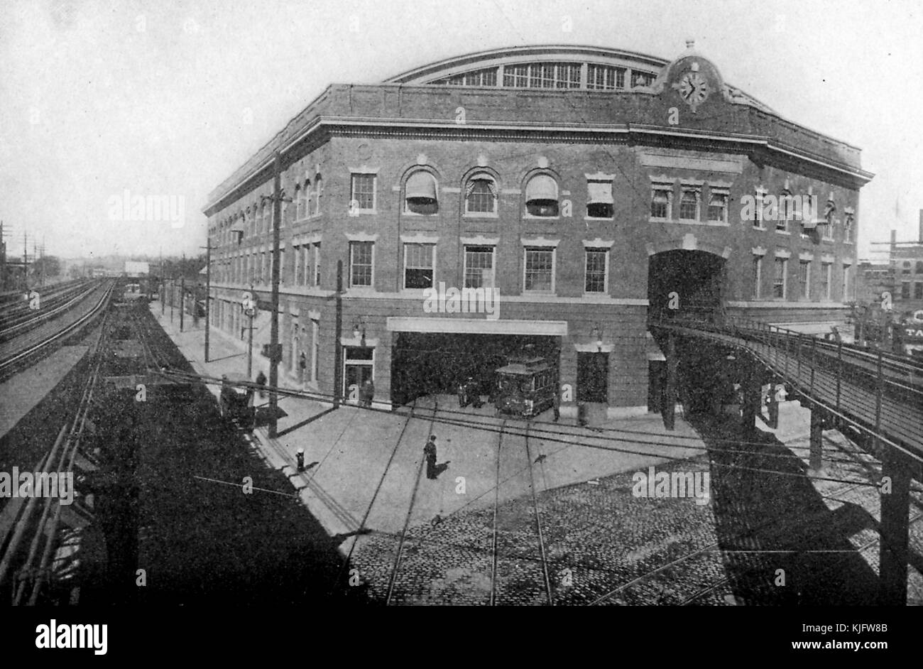 Boston elevated railway hi-res stock photography and images - Alamy