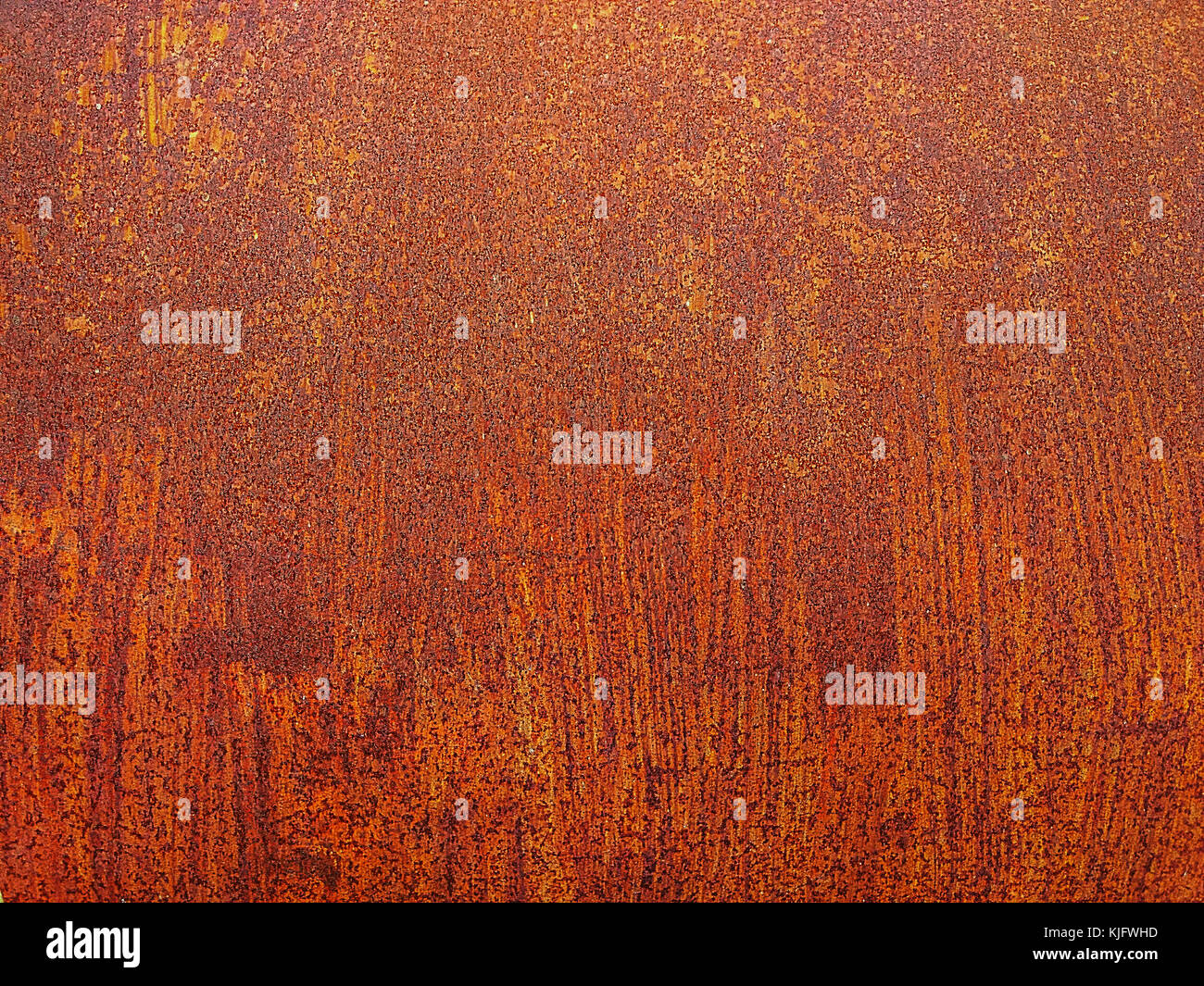 Close up old brown rust metal texture background use for texts display ...