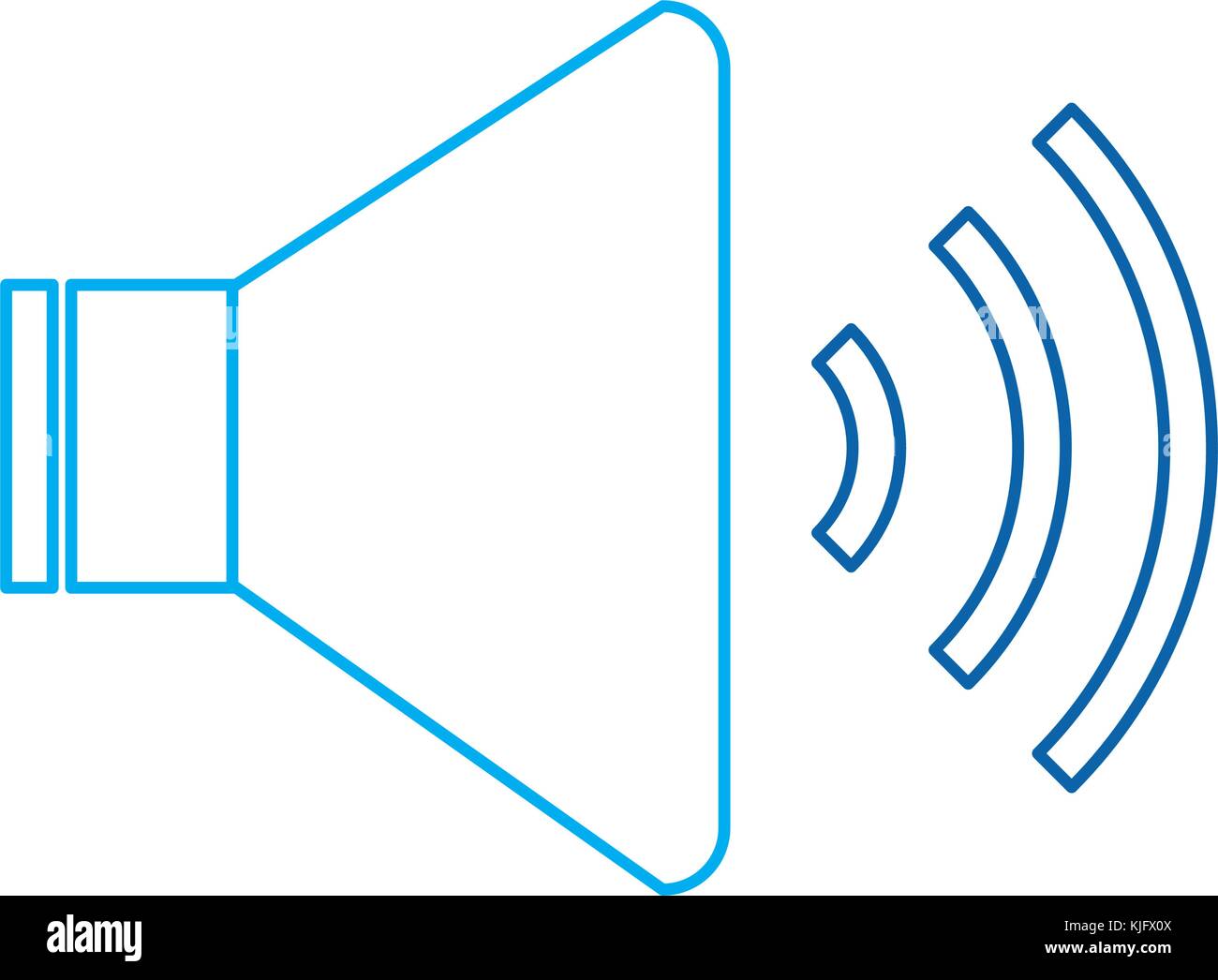 speaker sound volume audio button icon Stock Vector Image & Art - Alamy