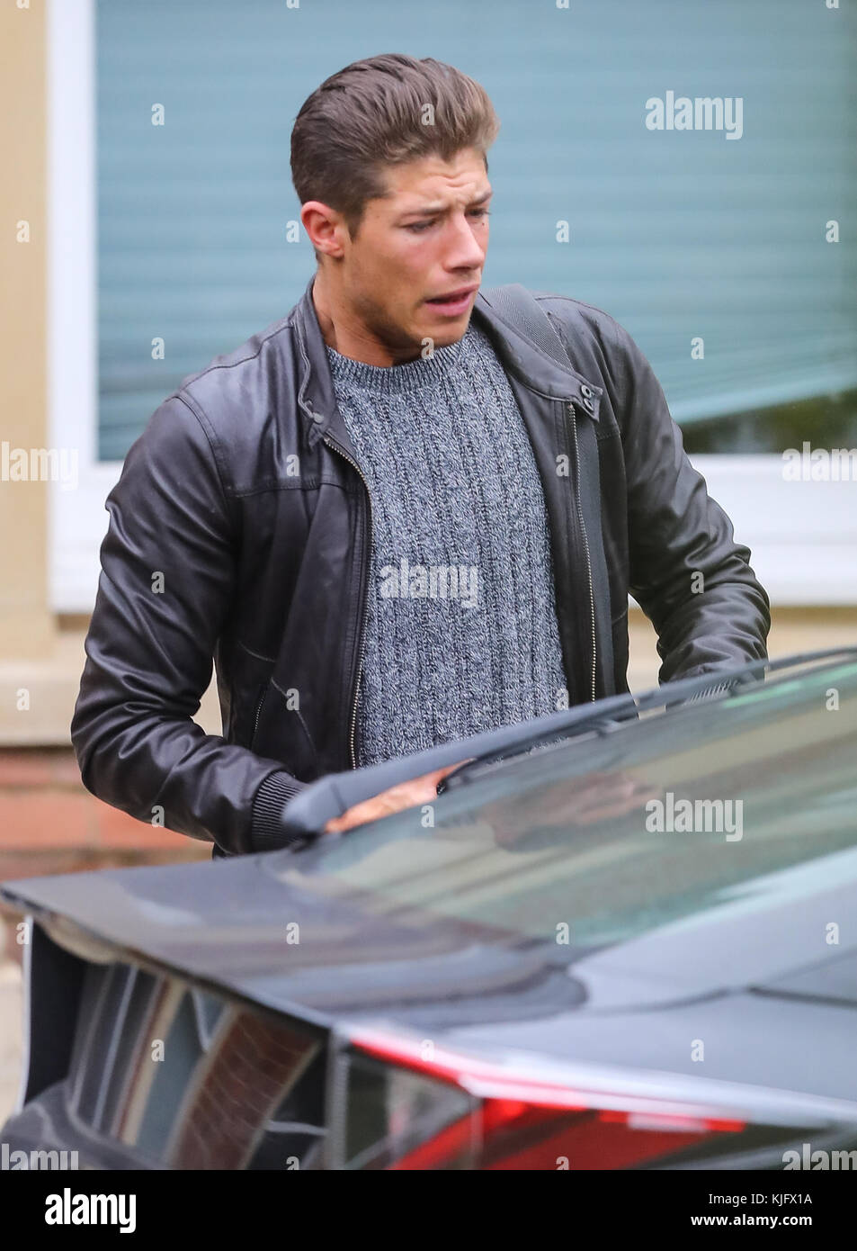 X Factor finalists leave the contestants house Featuring: Sam Black ...