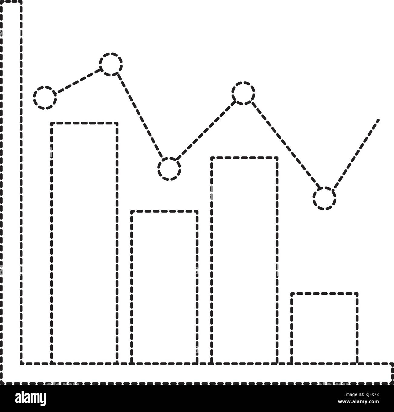 graph chart icon image Stock Vector Image & Art - Alamy