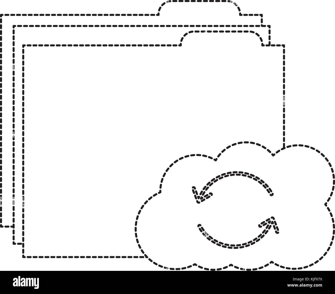 Closed cloud cover Stock Vector Images - Alamy