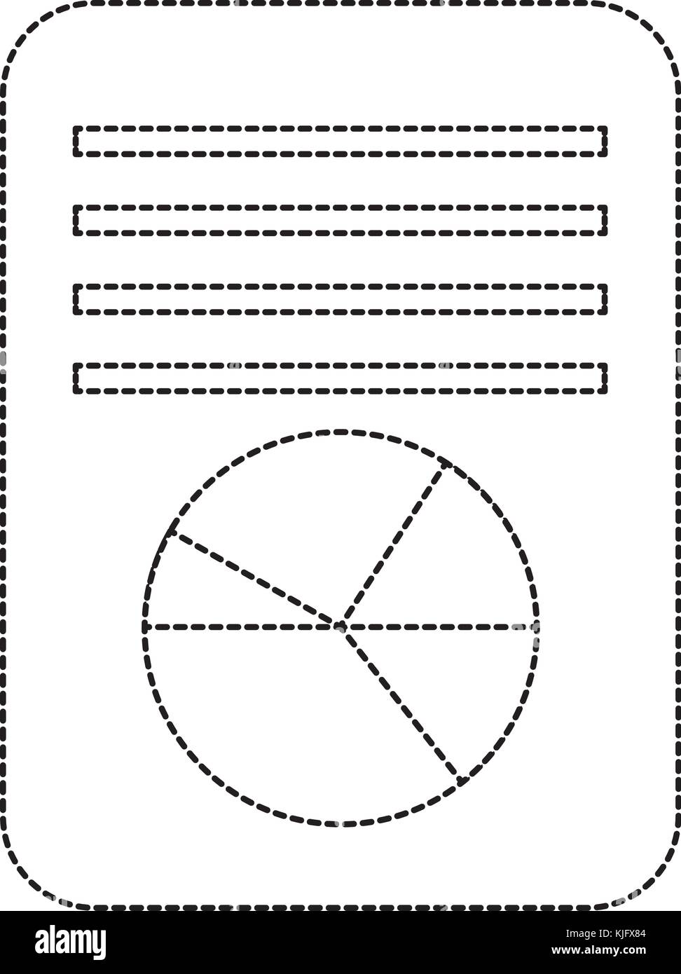 Pie Chart Black and White Stock Photos & Images - Alamy
