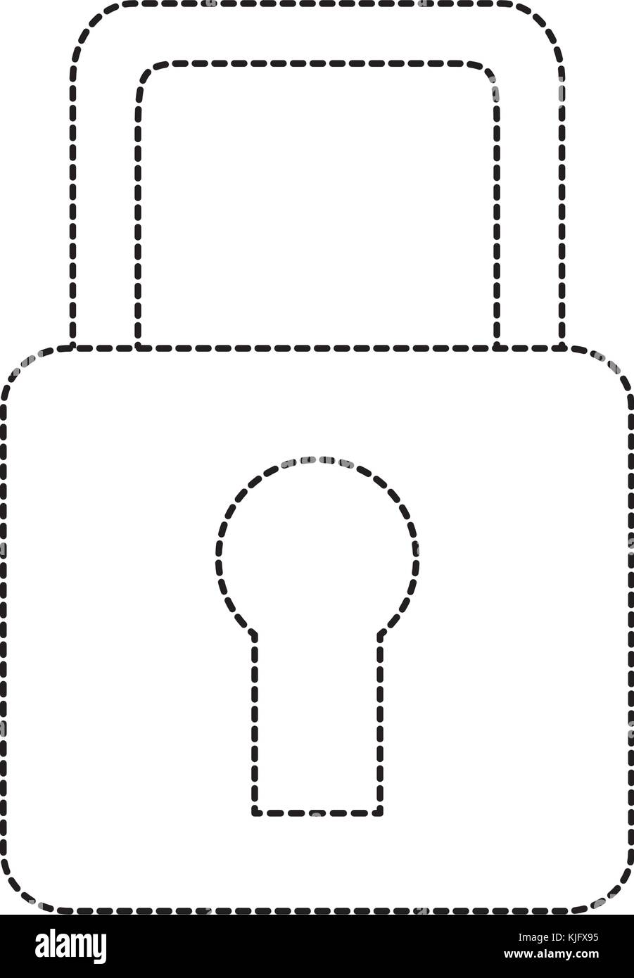 safety lock icon image Stock Vector Image & Art - Alamy