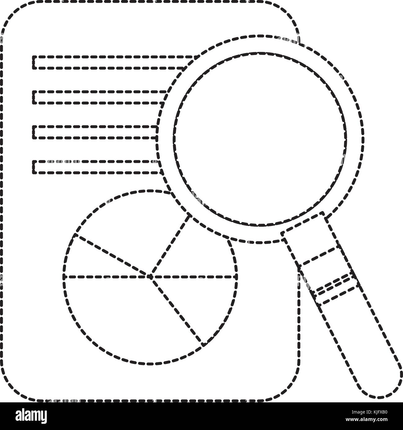 User interface pie chart Stock Vector Images - Alamy