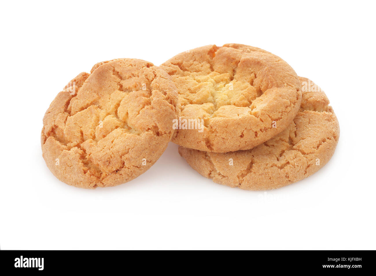 cookie on a white background Stock Photo - Alamy