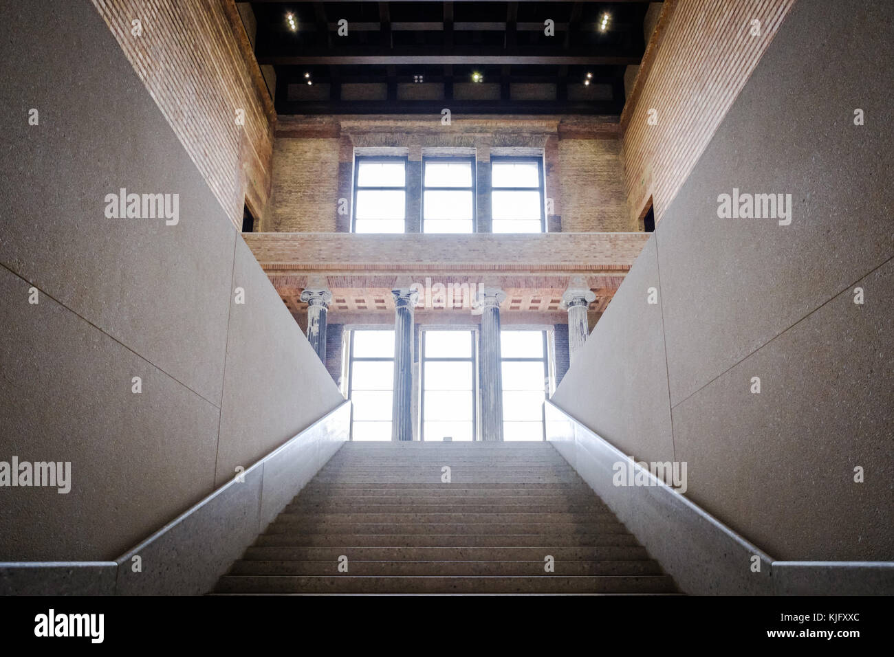 Germany, Berlin - May 16, 2017. The Neues Museum (New Museum) is a ...