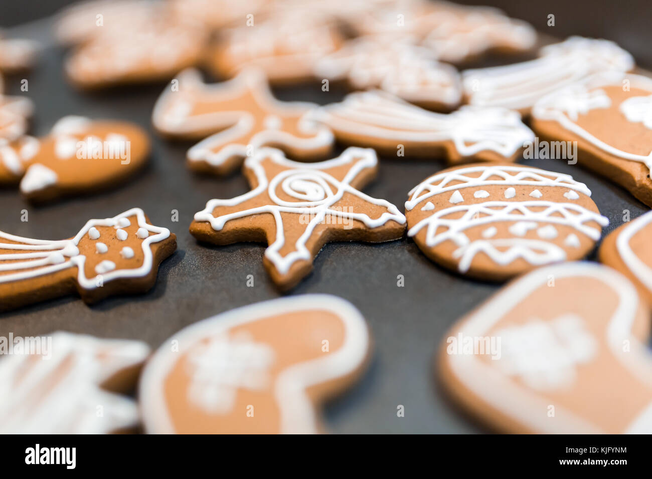 Christmas decorated bakery hi-res stock photography and images - Alamy