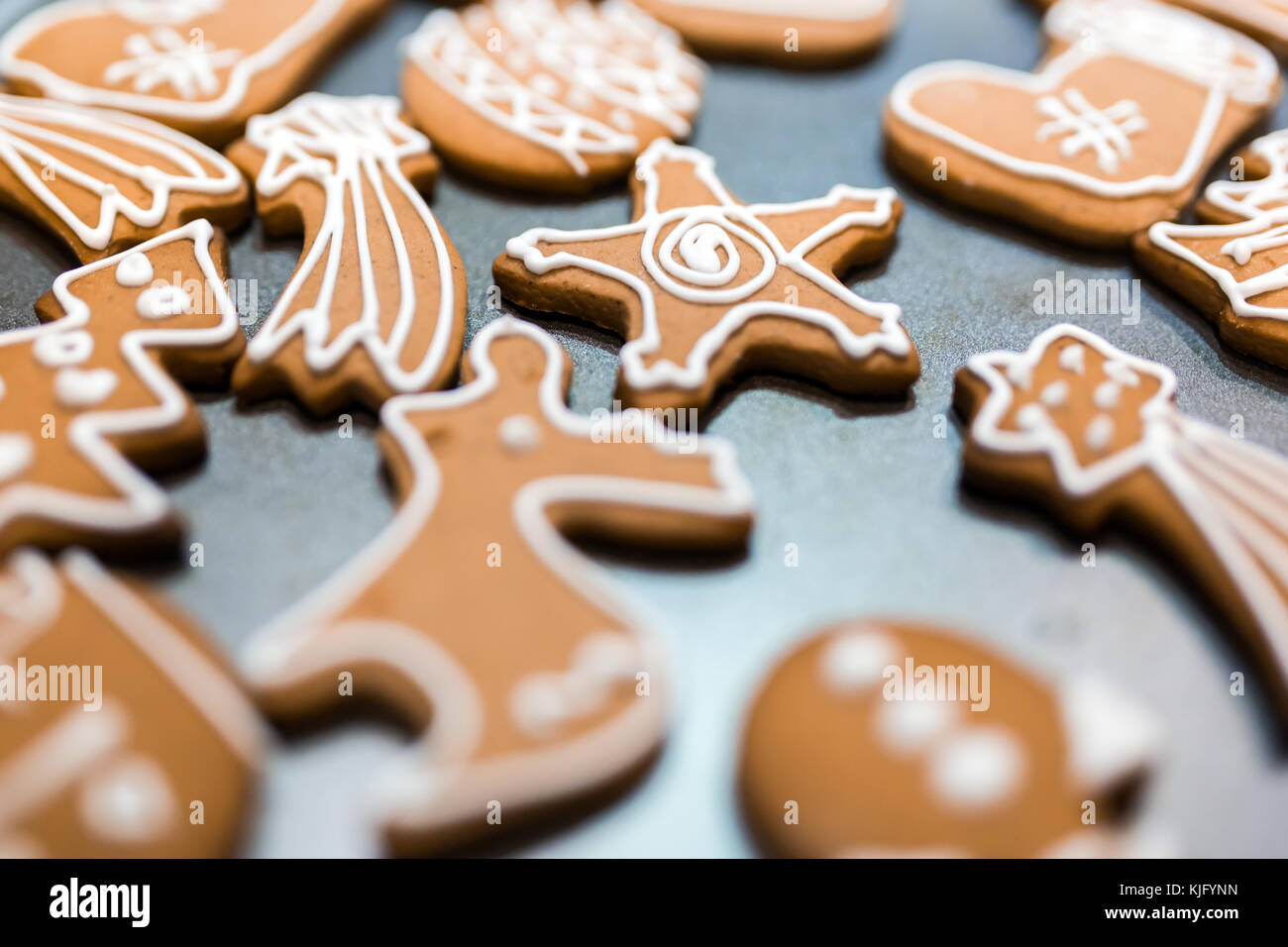 Gingerbread Man Biscuit High Resolution Stock Photography and Images ...