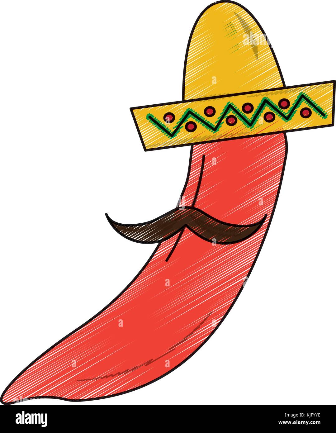 Fiesta chili pepper clip art hi-res stock photography and images - Alamy