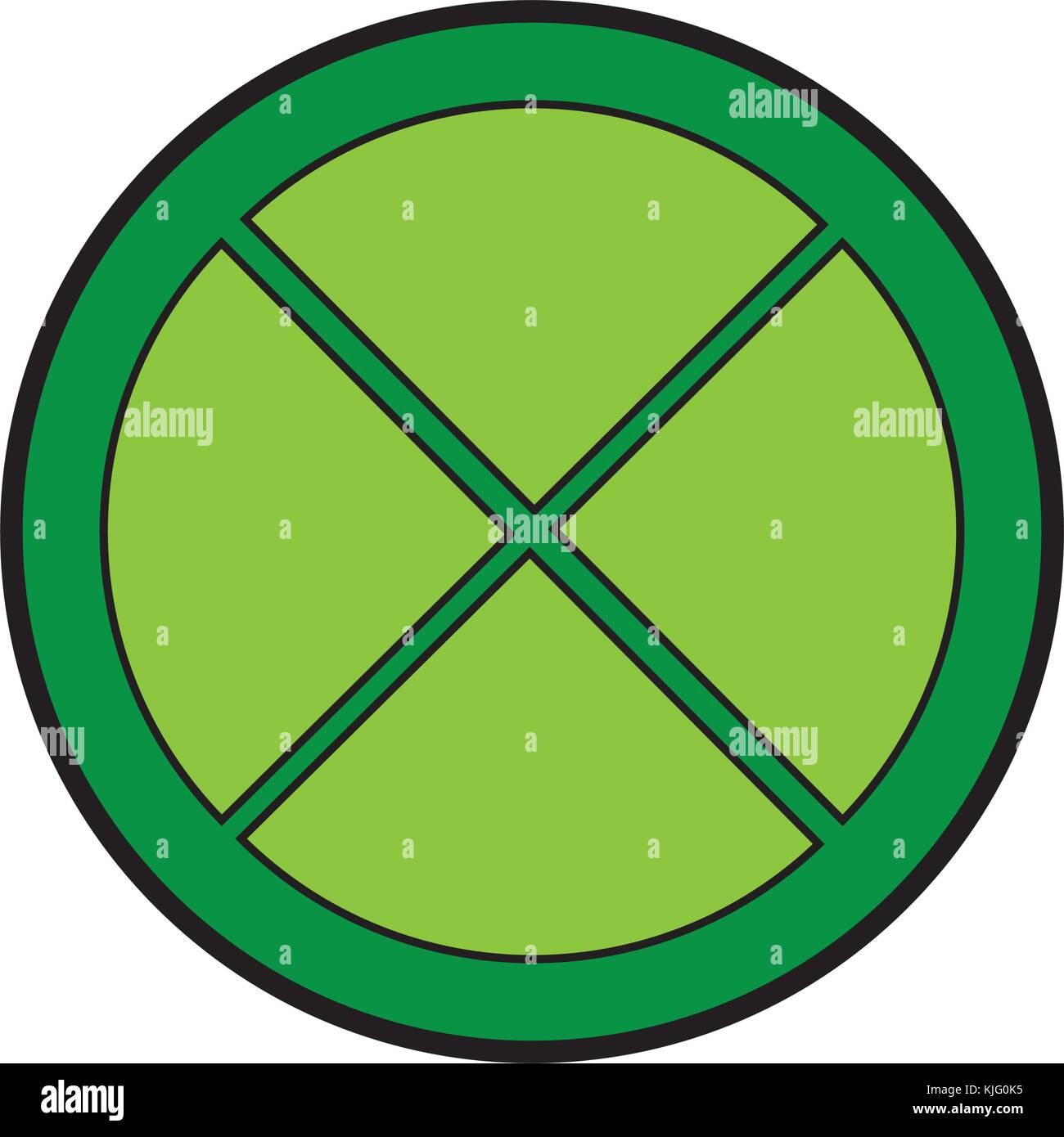 lime or lemon wedge icon image Stock Vector Image & Art - Alamy