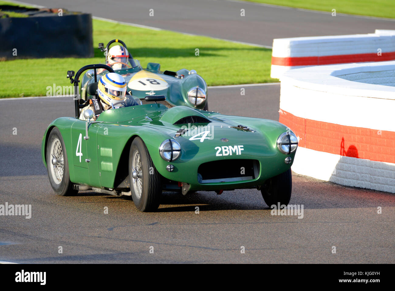 1954 HWM Cadillac owned by Matthew Collings driven by Paul Woolmer ...