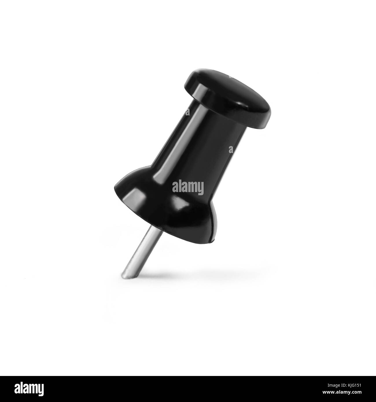 close up of a pushpin on white background Stock Photo - Alamy