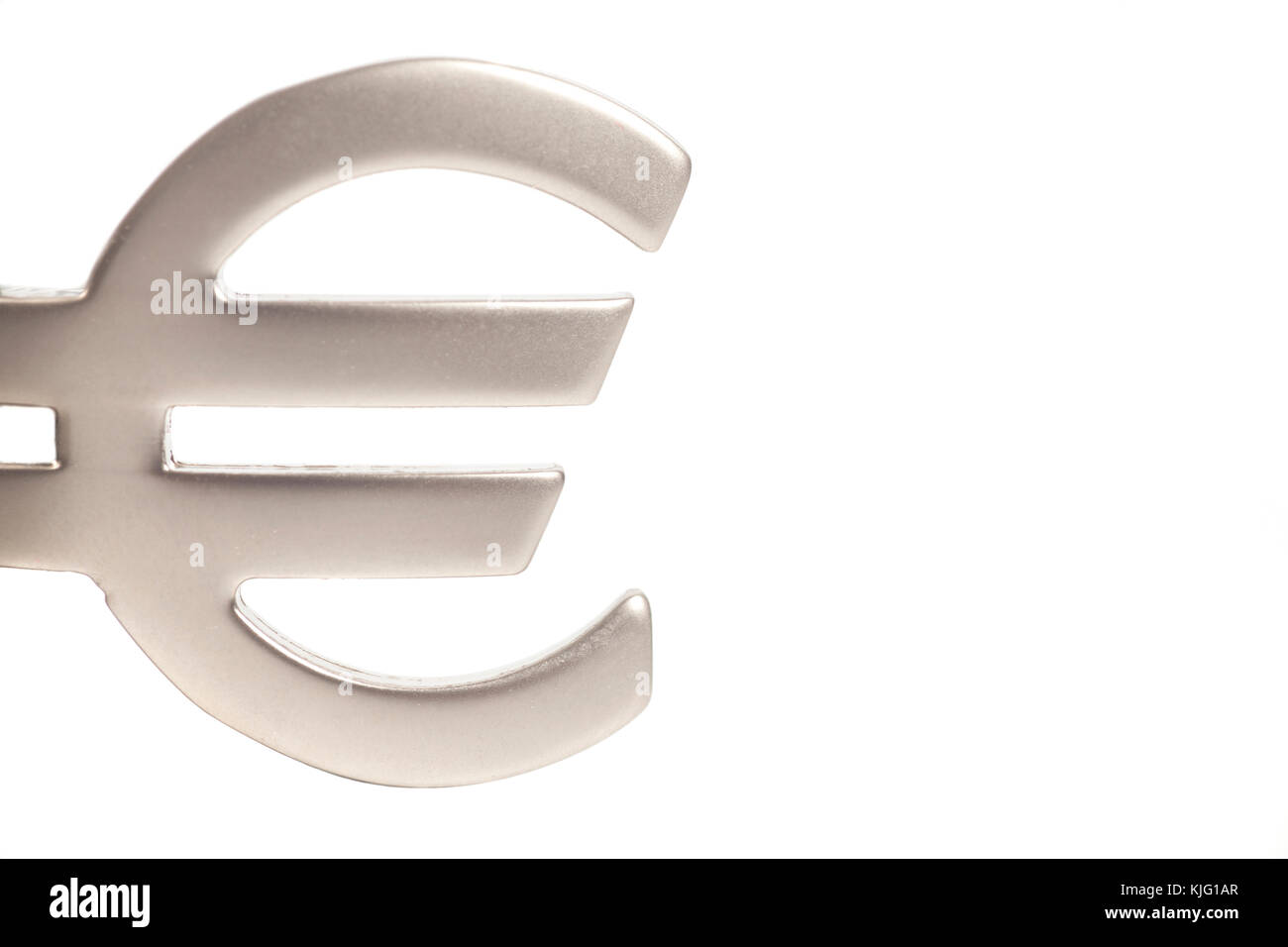 Euro Sign isolated on white Stock Photo - Alamy
