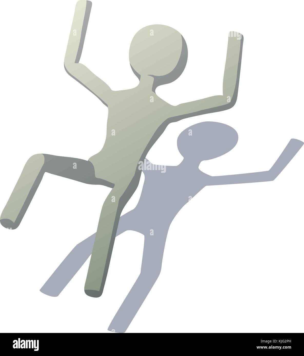 Hand dropping object Stock Vector Images - Alamy