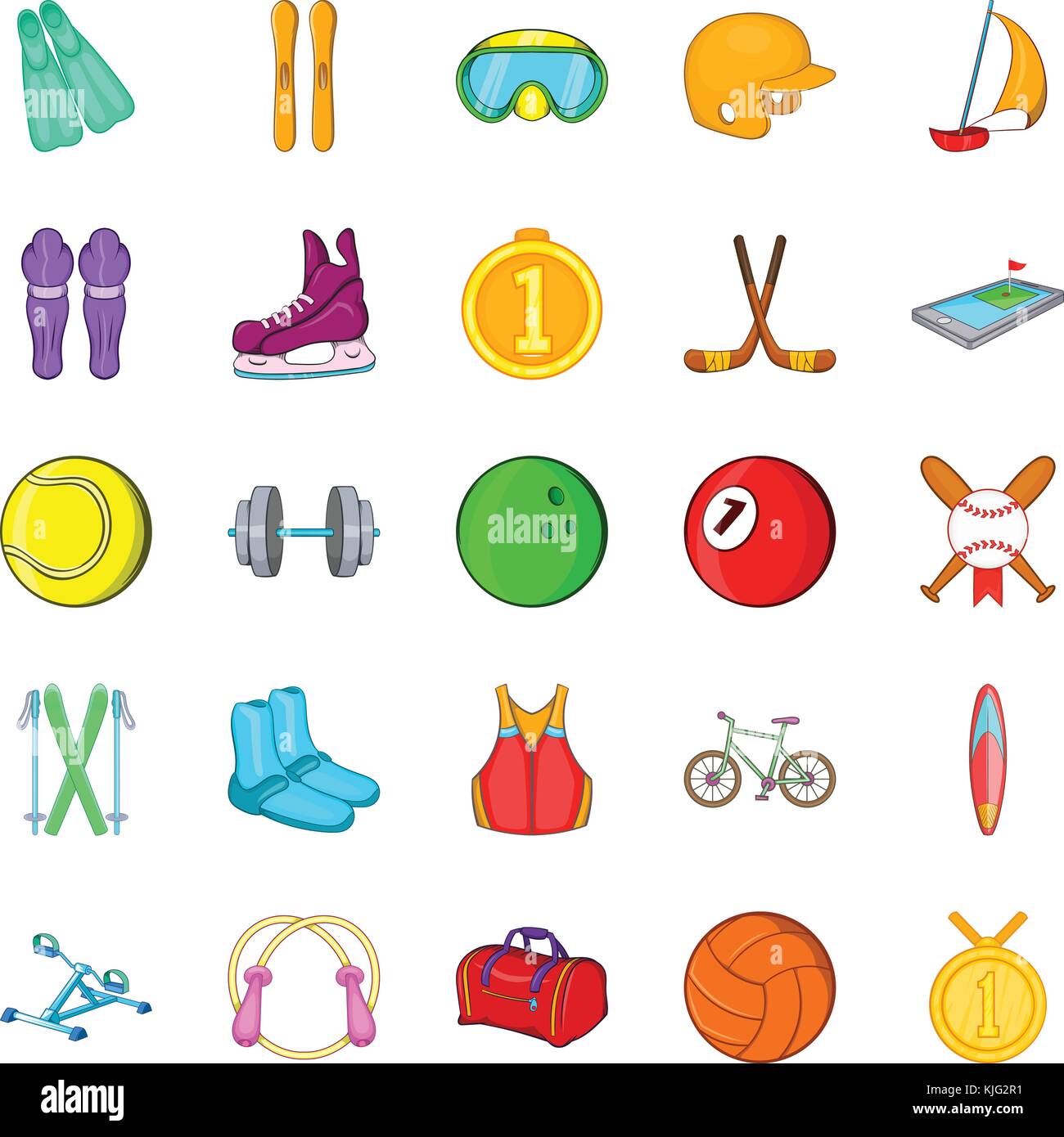 Pro icons set, cartoon style Stock Vector Image & Art - Alamy