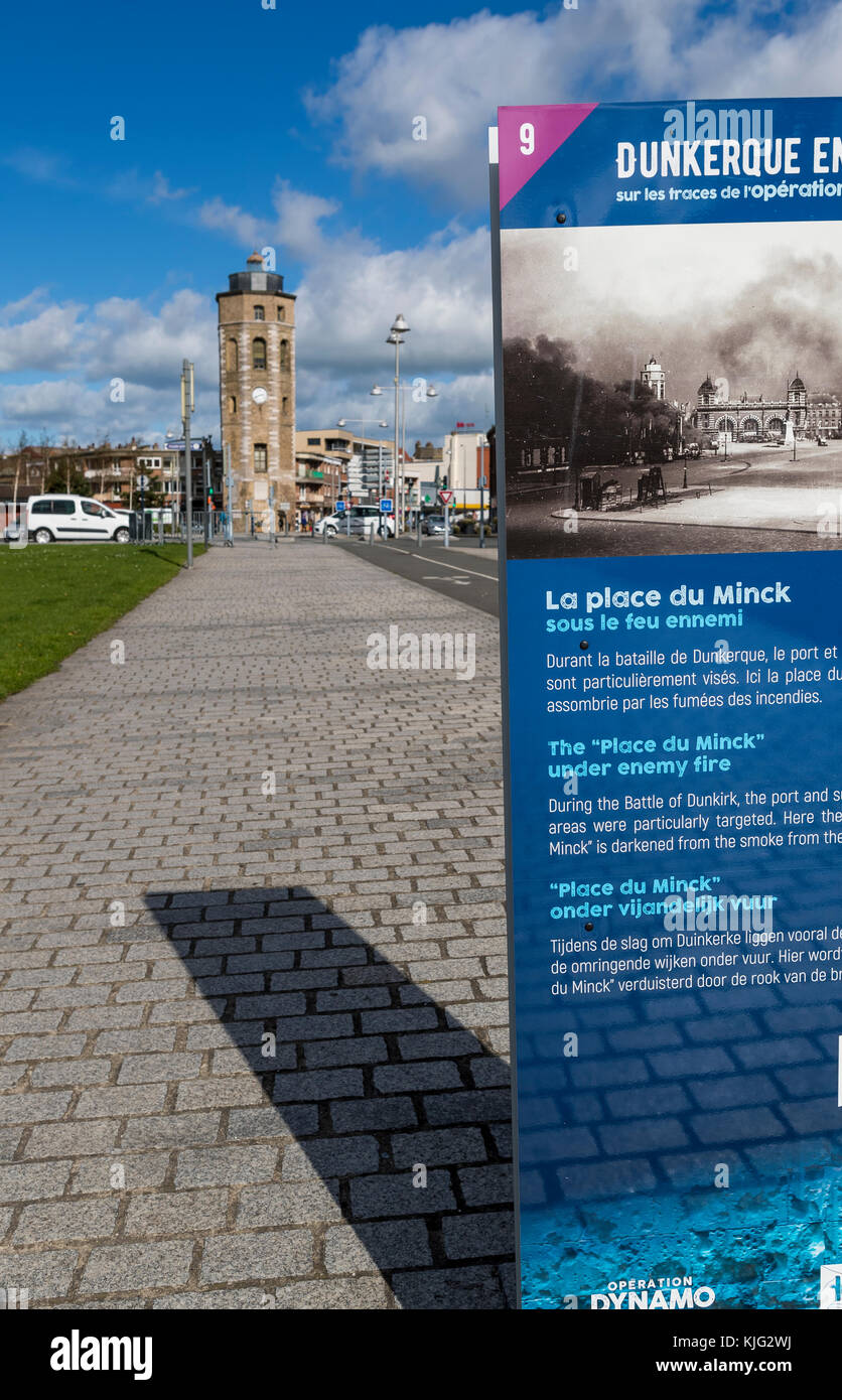 Liar's Tower monument and picture circa 1940 from the Dunkirk ...