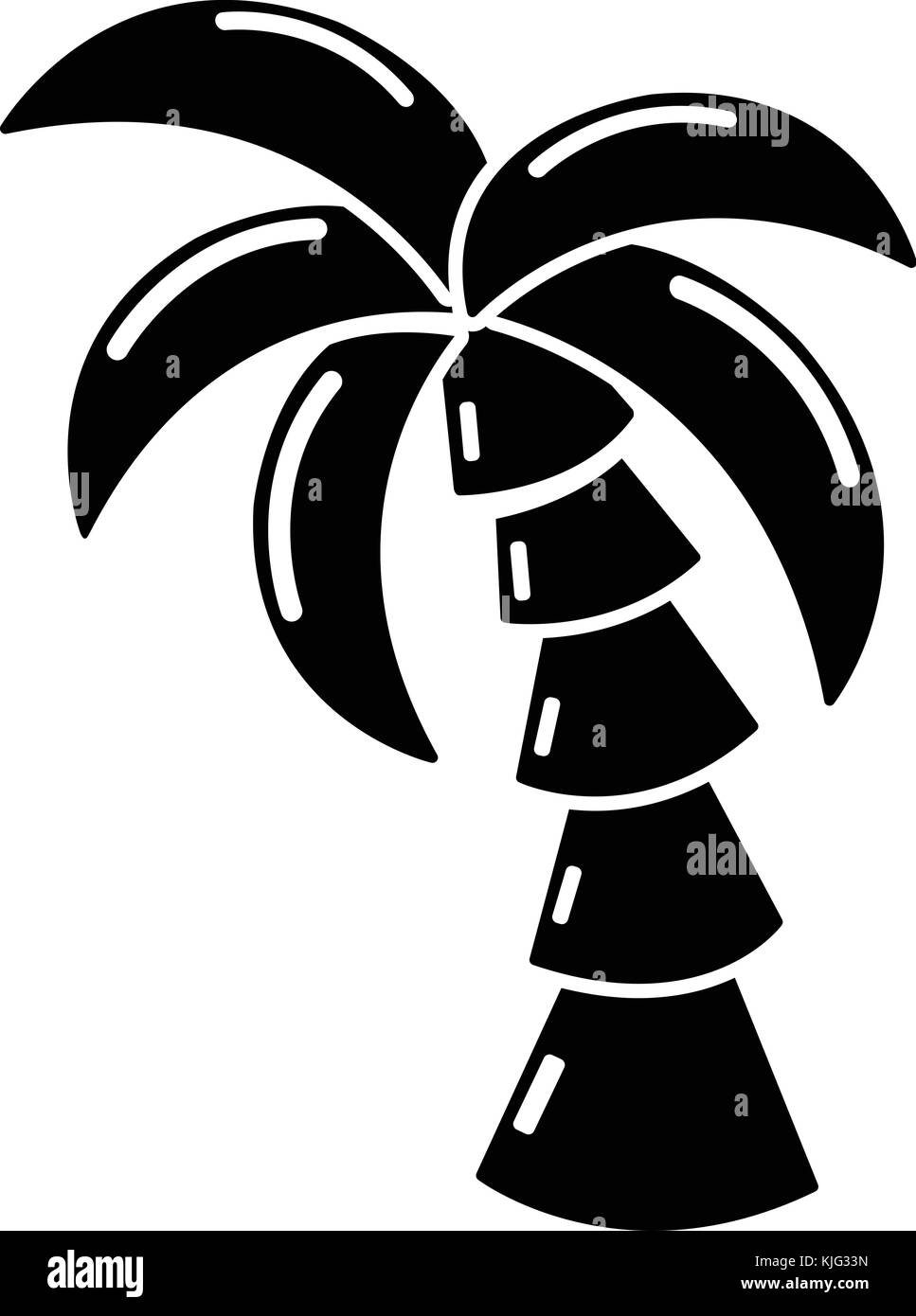 Palm icon, simple black style Stock Vector Image & Art - Alamy