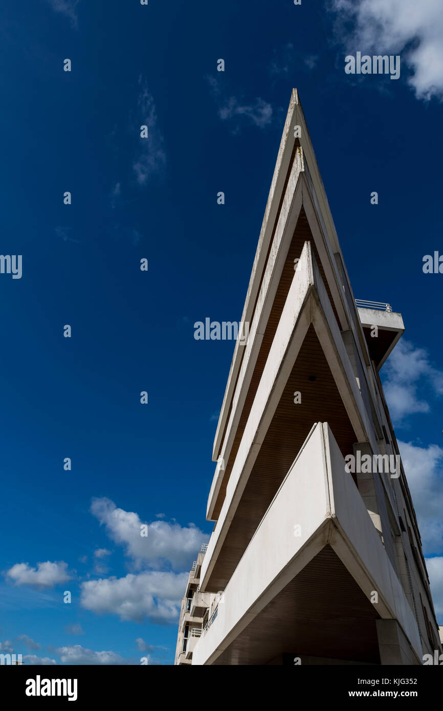 Pointed building architecture at 22 Quai des Américains, Dunkirk ...