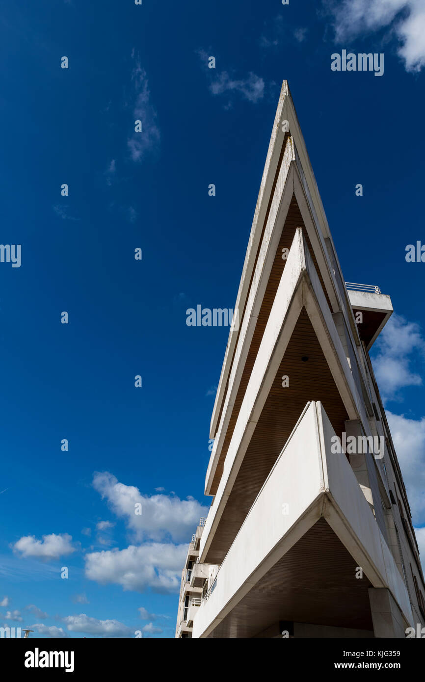 Pointed building architecture at 22 Quai des Américains, Dunkirk ...