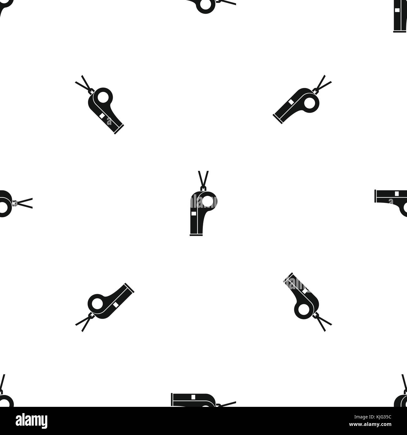 Whistle pattern seamless black Stock Vector Image & Art - Alamy