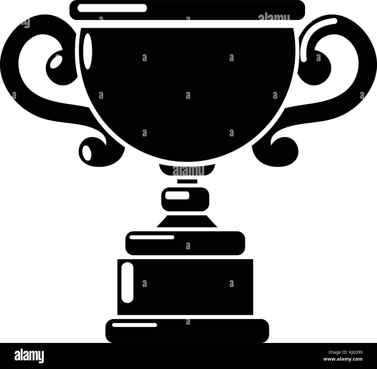 Goblet icon, simple black style Stock Vector Image & Art - Alamy