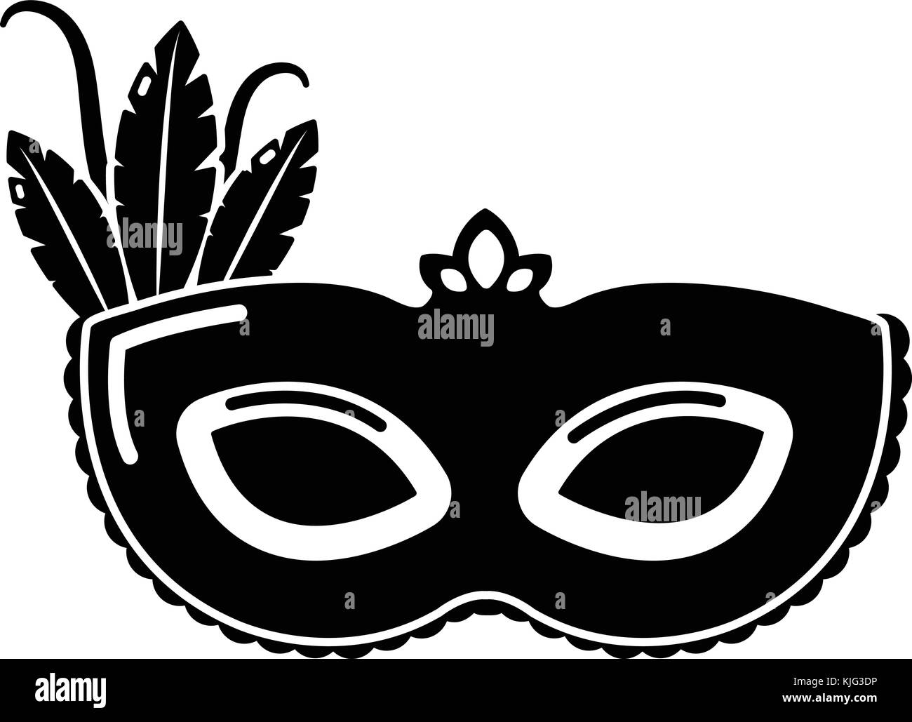 Carnival mask icon, simple black style Stock Vector Image & Art - Alamy