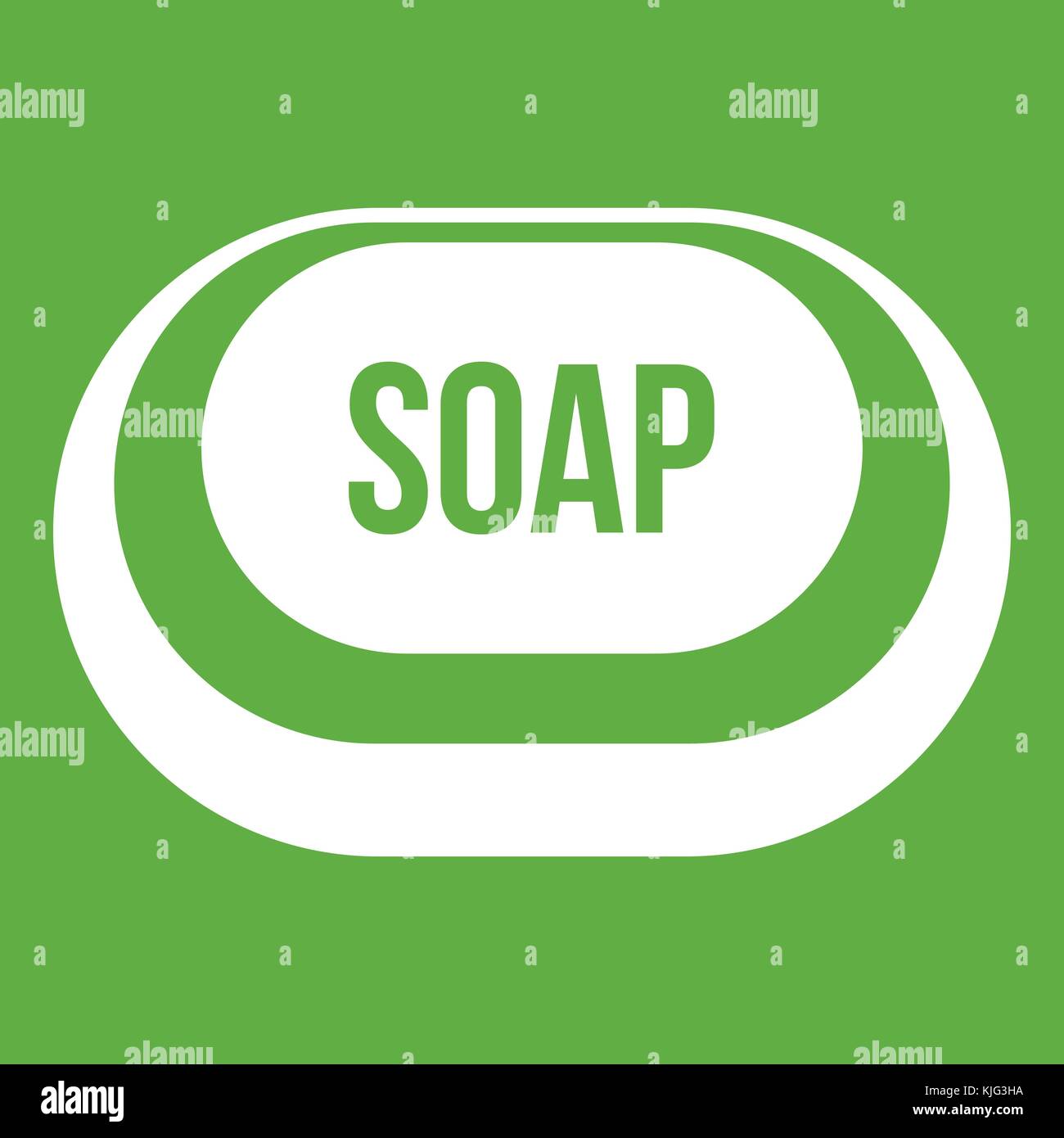 Soap icon green Stock Vector Image & Art - Alamy