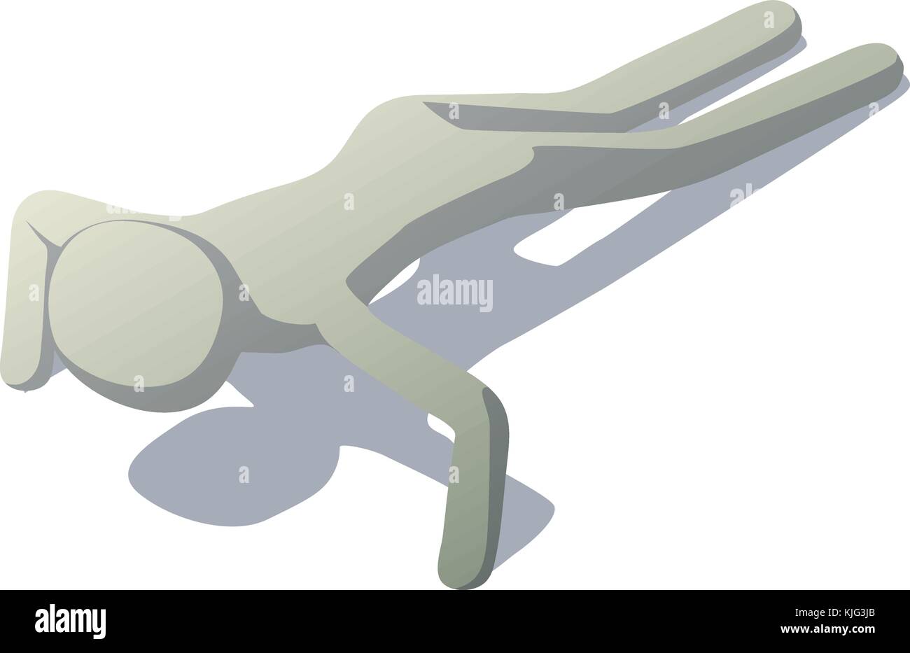 Stick man squeezing icon, isometric style Stock Vector Image & Art - Alamy