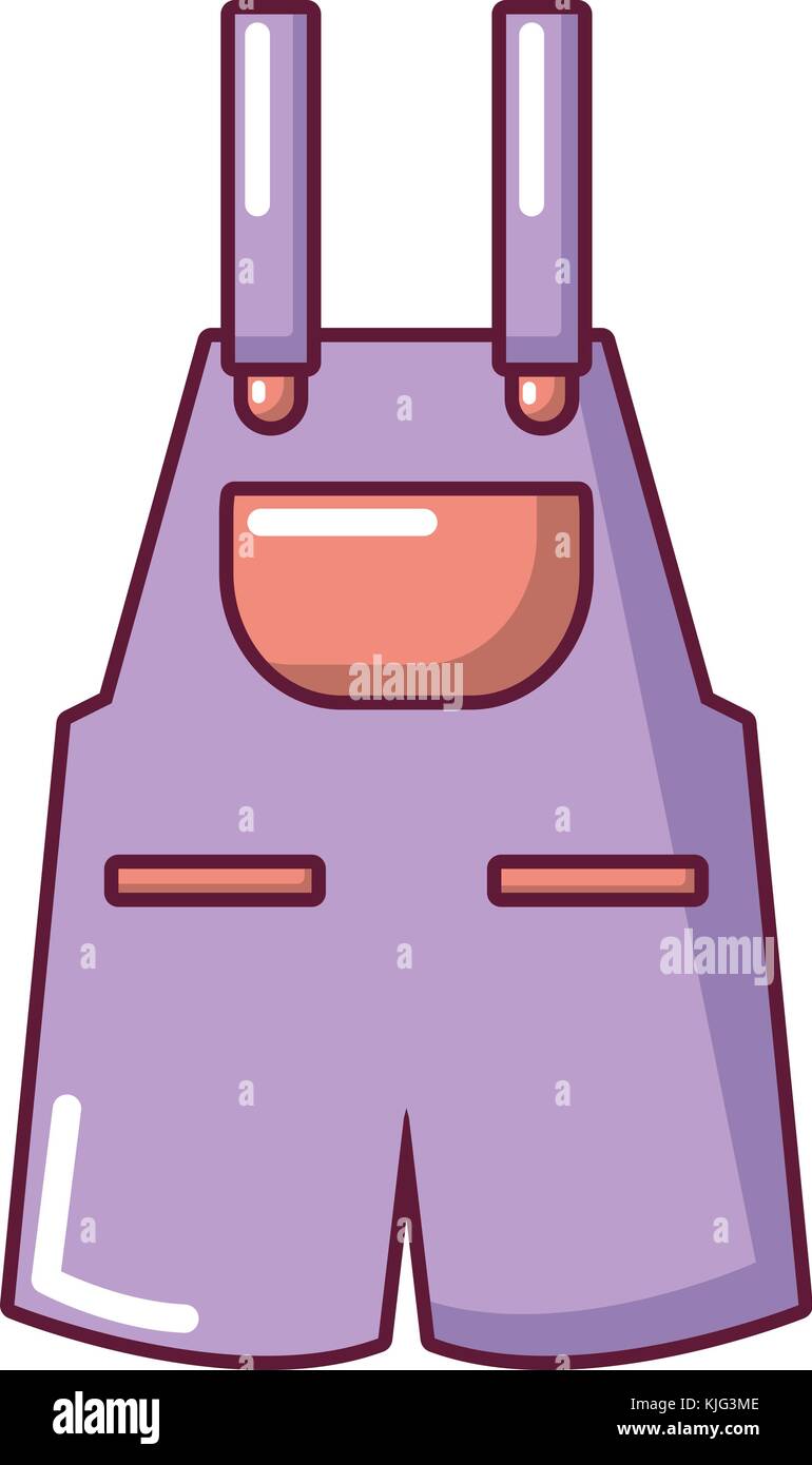 Jumpsuit icon, cartoon style Stock Vector Image & Art - Alamy