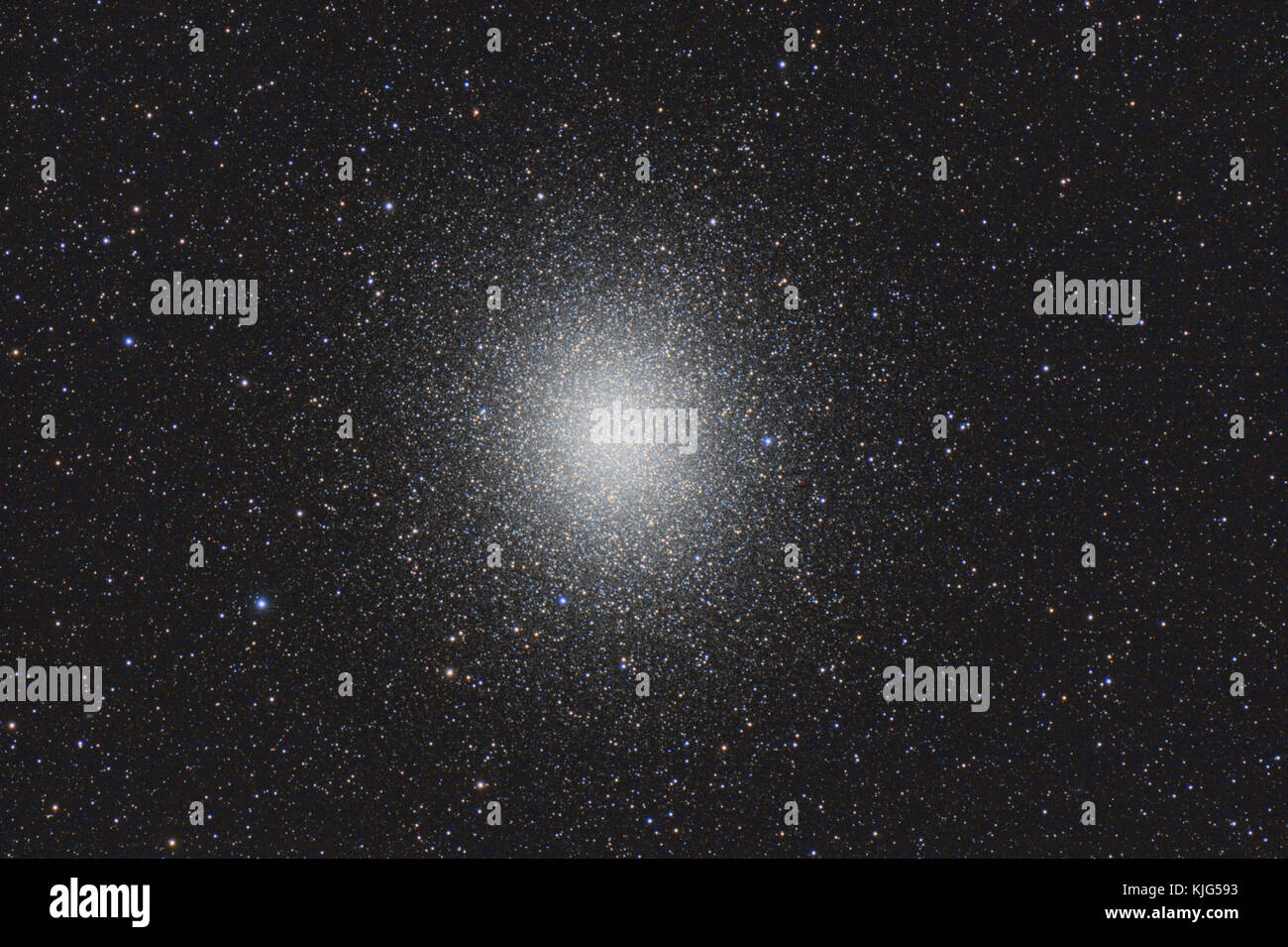 Astrophoto of the globular cluster omega centauri ngc 5139 hi-res stock ...